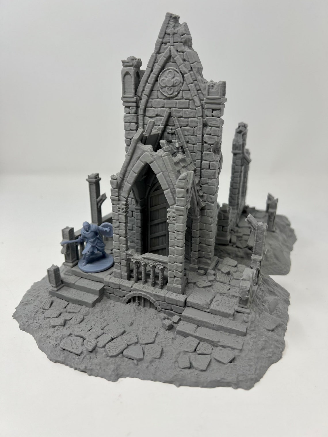Dnd Church Crypt Ruins Ruined Cemetery Shadow Fey Tabletop | Etsy