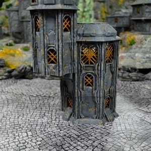 Dnd Dwarven House With Tower Dwarf Design City Buildings Tabletop ...
