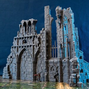 Dnd Large Cathedral RUINS Chapel Church Sanctuary Holy Site Tabletop ...
