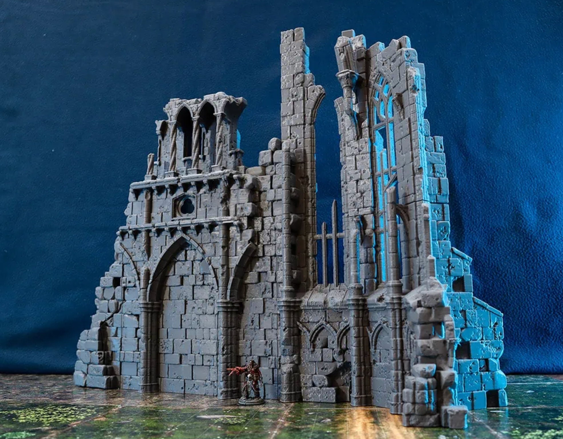 Dnd Large Cathedral RUINS Chapel Church Sanctuary Holy Site Tabletop ...