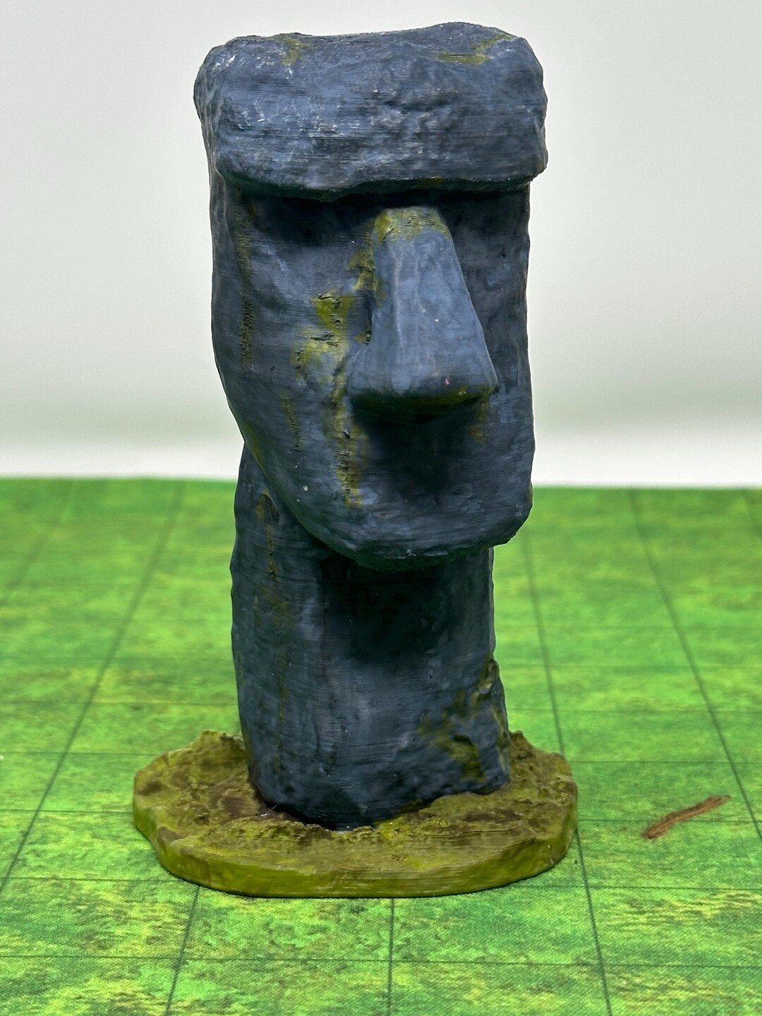 Dnd Golem Rock Statue Easter Island Moai Monolithic Miniature Bum Bum ...