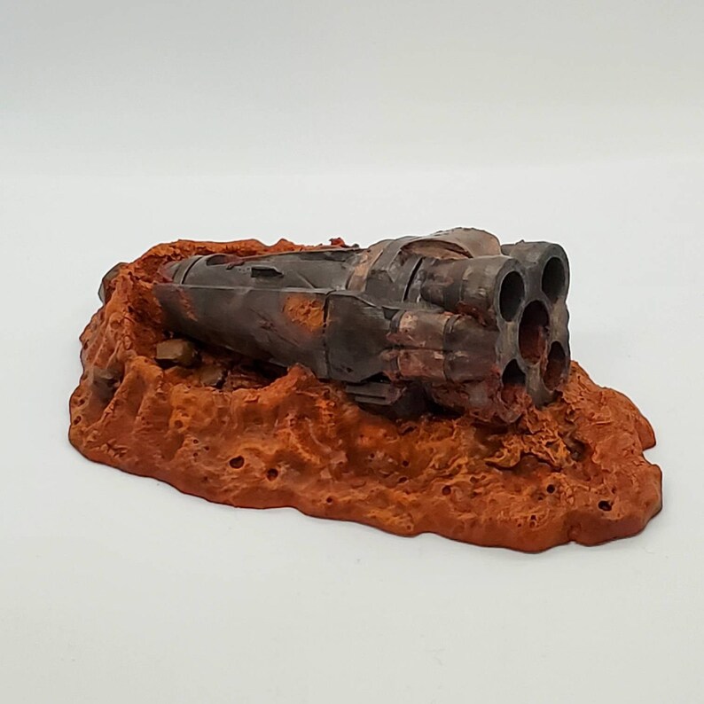 Dnd Crashed Escape Pod Spaceship Sci-fi Scatter Terrain - Etsy