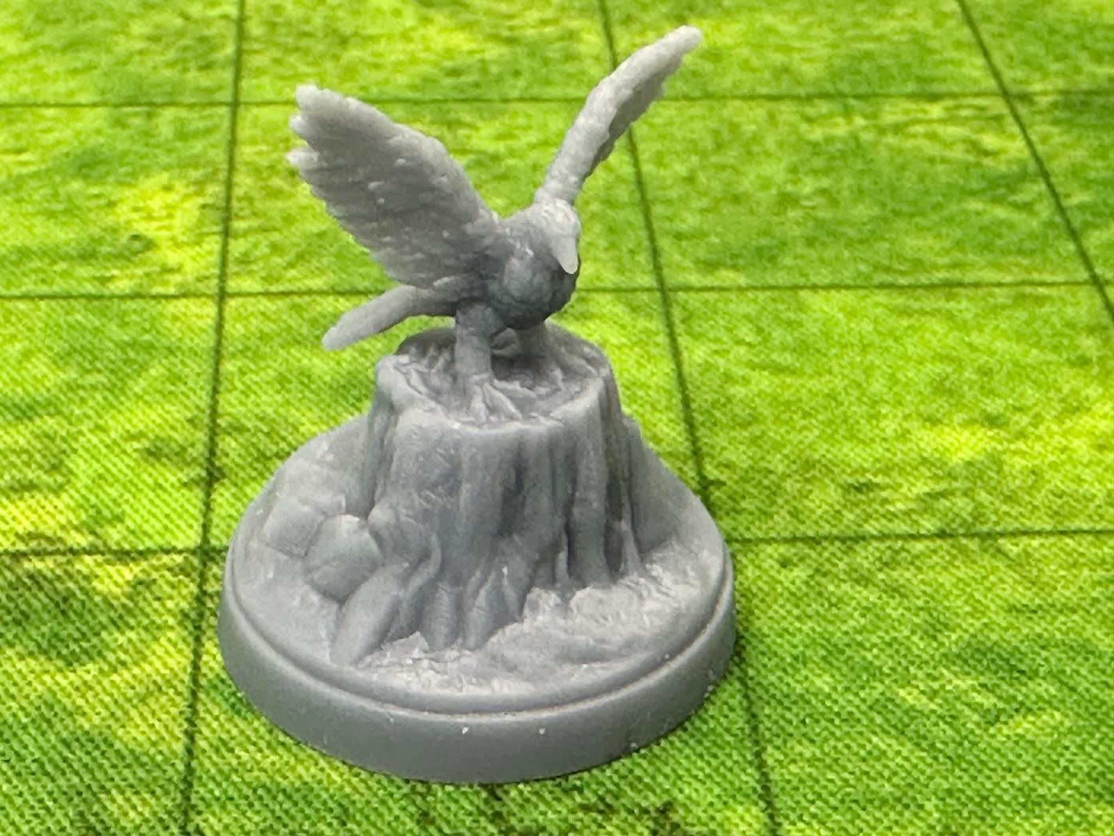 Dnd Falcon Hawk Eagle Bird of Prey Wizard Pet Animal Companion 28mm ...