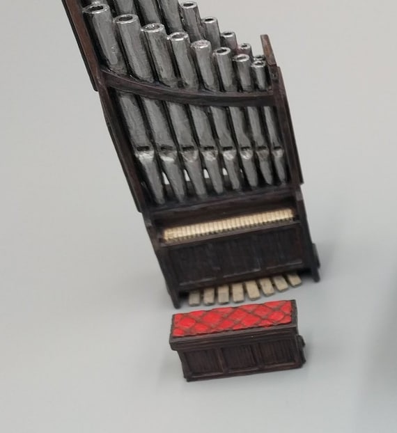 Dnd Pipe Organ and Bench Church Village Scriptorium Tabletop | Etsy UK