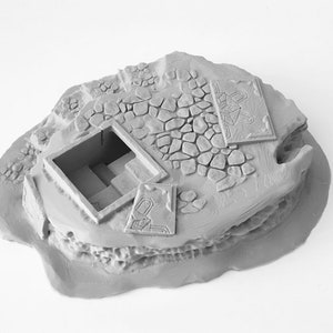 Dnd Shattered Tomb Burial Chamber Crypt Mausoleum Catacomb Tabletop ...
