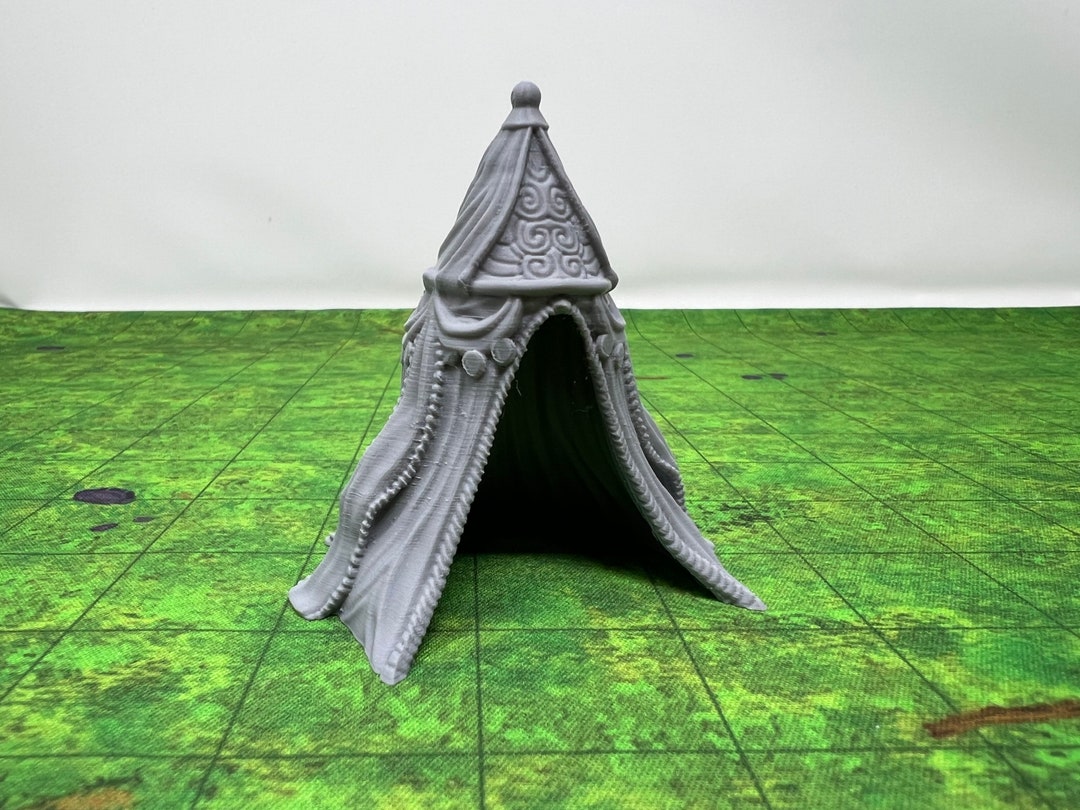 Dnd Gypsy Tent Persian Egyptian Miniature Scatter Terrain Tabletop RPG ...