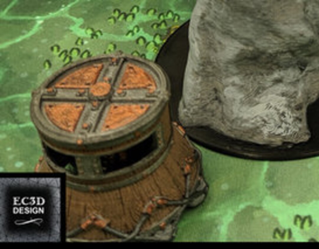 Dnd Deep Sea Diving Bell Underwater Exploration Equipement Sub Tabletop ...