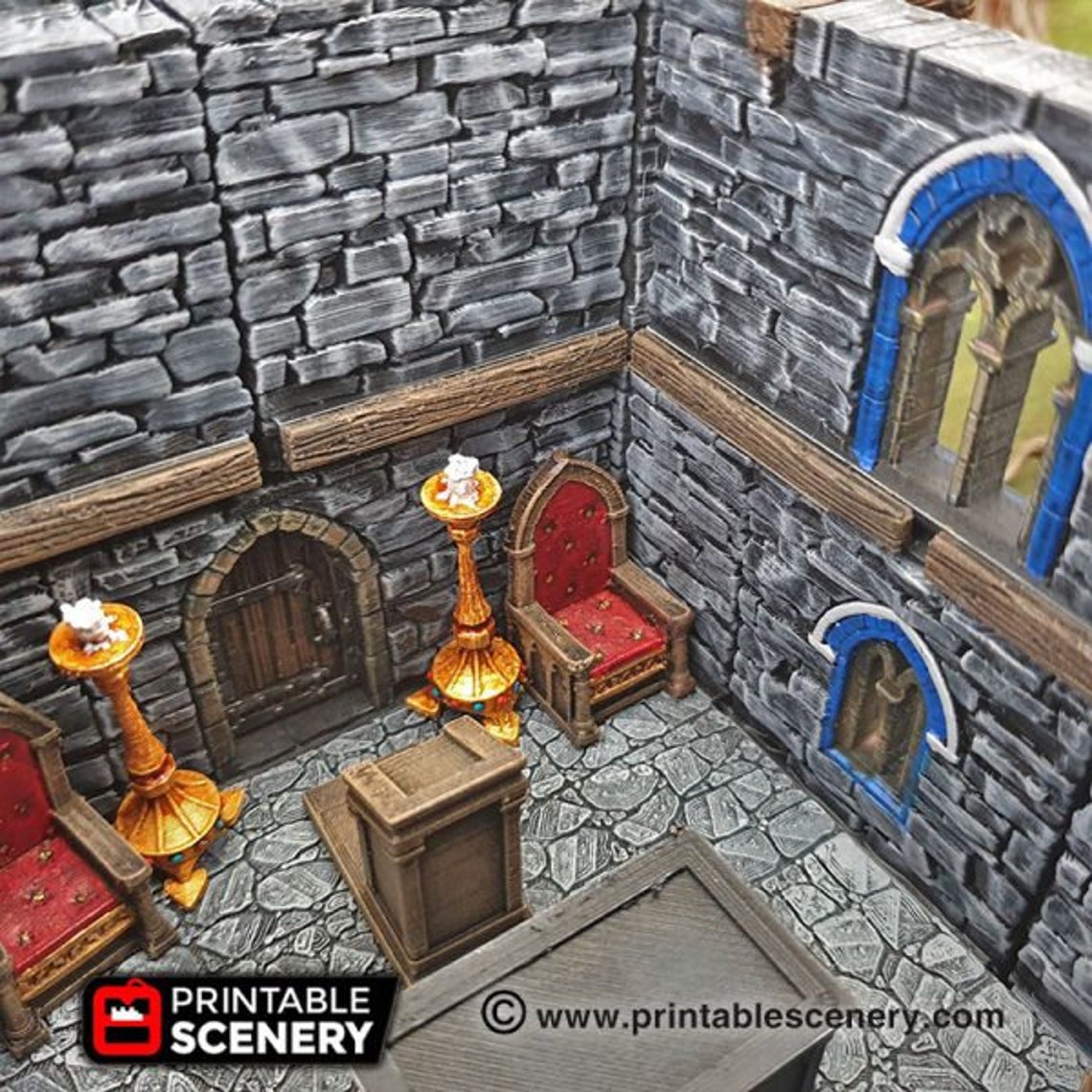 Dnd Church Chapel Furniture Set Benches Altar Tabletop Scatter - Etsy ...