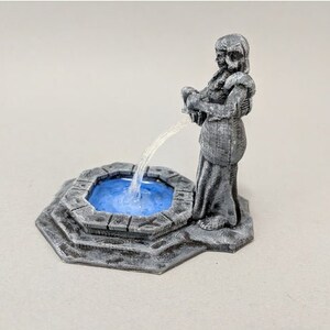 Dnd Fountain of the Alewife Mystical Healing Water Source Village Well ...