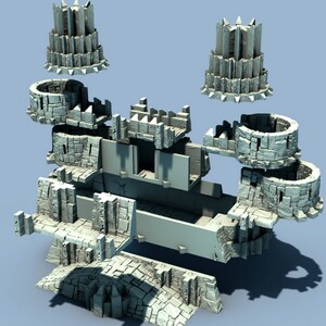 Dnd Dark Elf Barracks Underdark Stalagmite Stone Rock Cave Goblin ...
