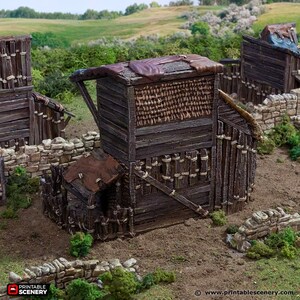 Dnd Large Shanty Shack From King and Country Medieval Slums Village ...