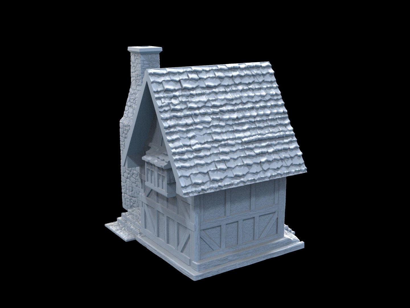 Dnd Medieval Farm House Home Cottage - 28mm Scatter Village Tabletop ...
