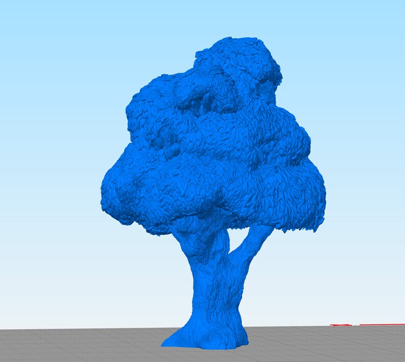 Dnd Small Size Oak Tree Miniature Forest Farm Village Scatter Terrain ...