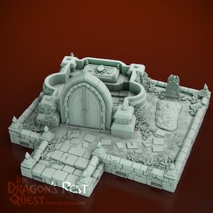 Dnd Ghoulberg Cemetery Crypt for Cursed City Graveyard Burial Grounds ...