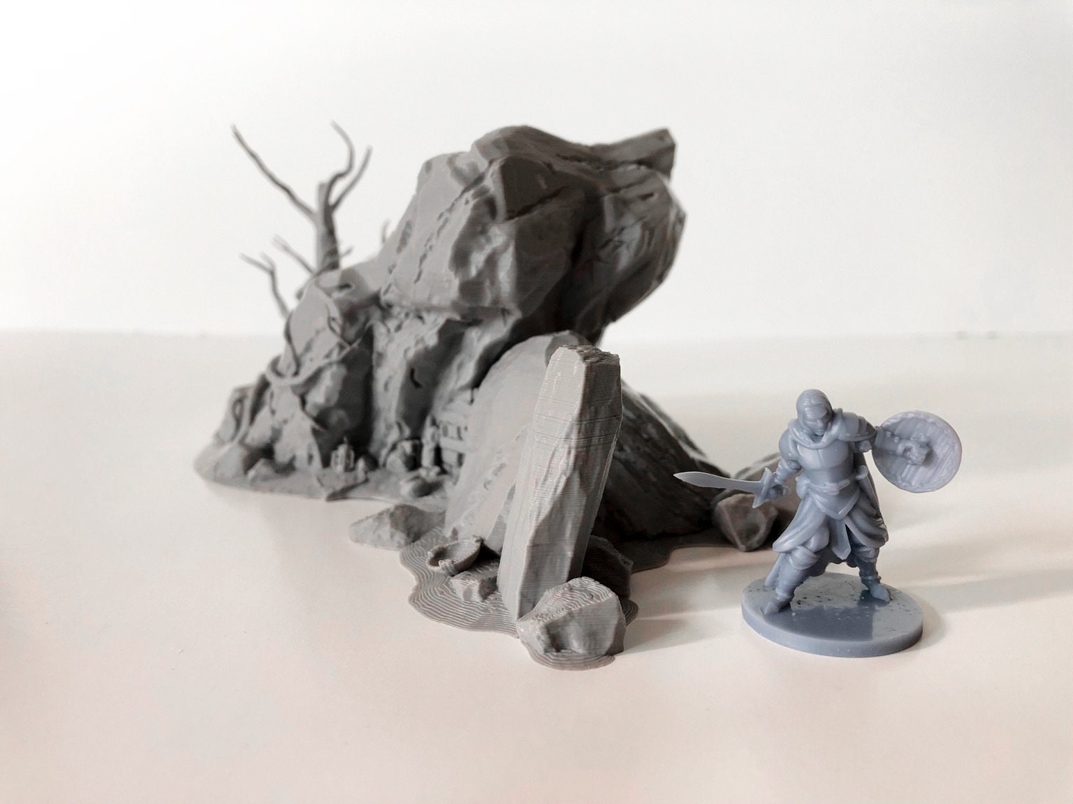 Dnd Ancient Tomb Cemetery Graveyard Tabletop Scatter Terrain Miniature ...
