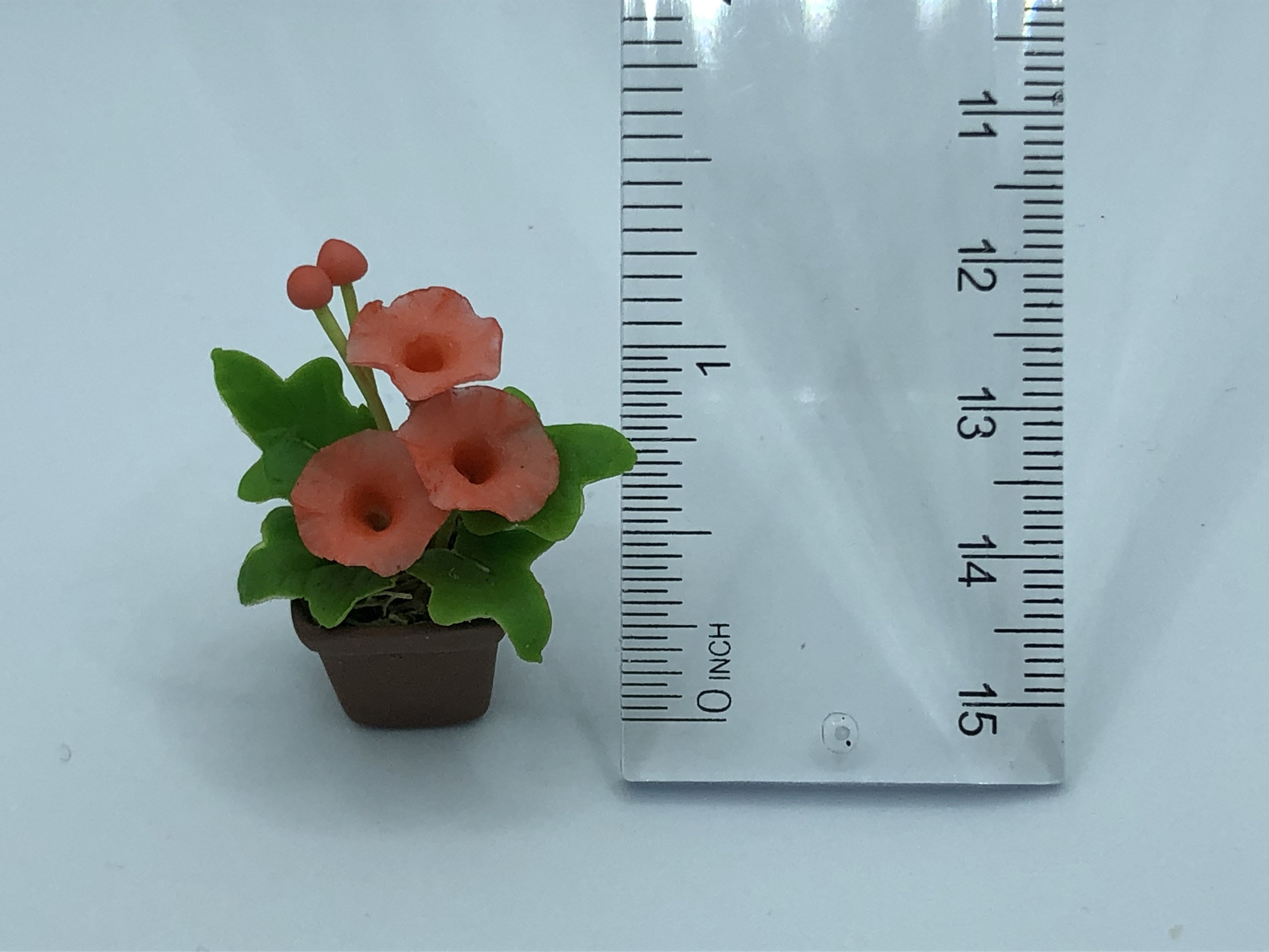 Flower Magnets, Miniature Morning Glory Refrigerator or Bulletin Board ...