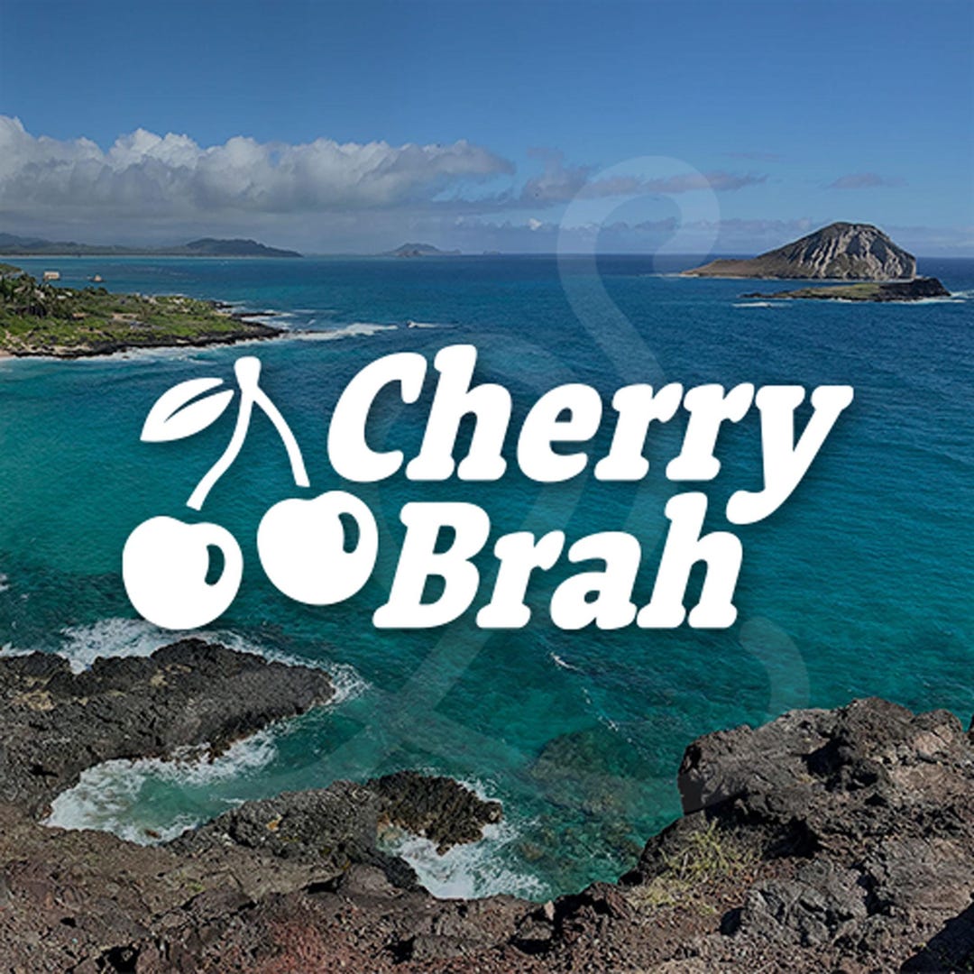 Cherry Brah Decal. Vinyl Decal Only. Personalize Car Windows, Side ...