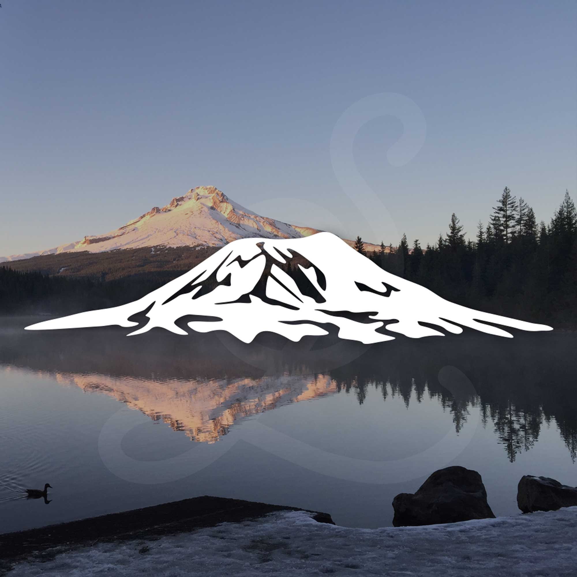 Mount Rainier Outline