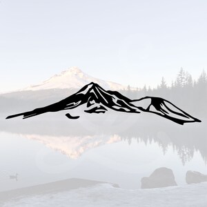 California Mount Shasta Decal. Vinyl Decal Only. for Car Windows, Over ...