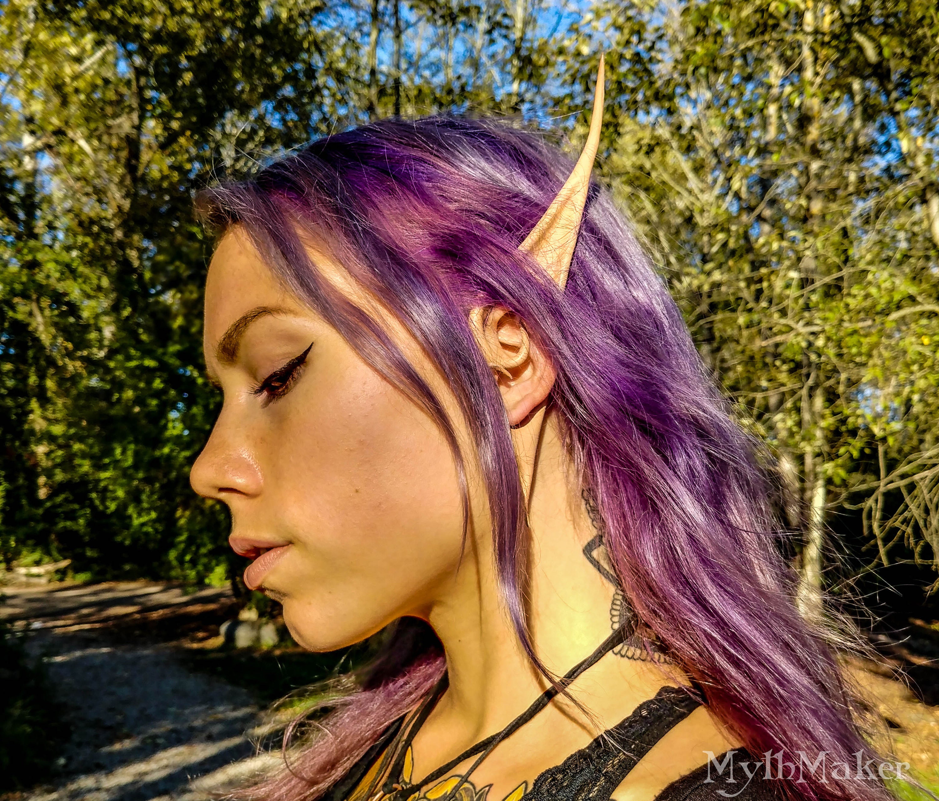 Leather Elf Ears - Elven Costume - LOTR Cosplay - Etsy