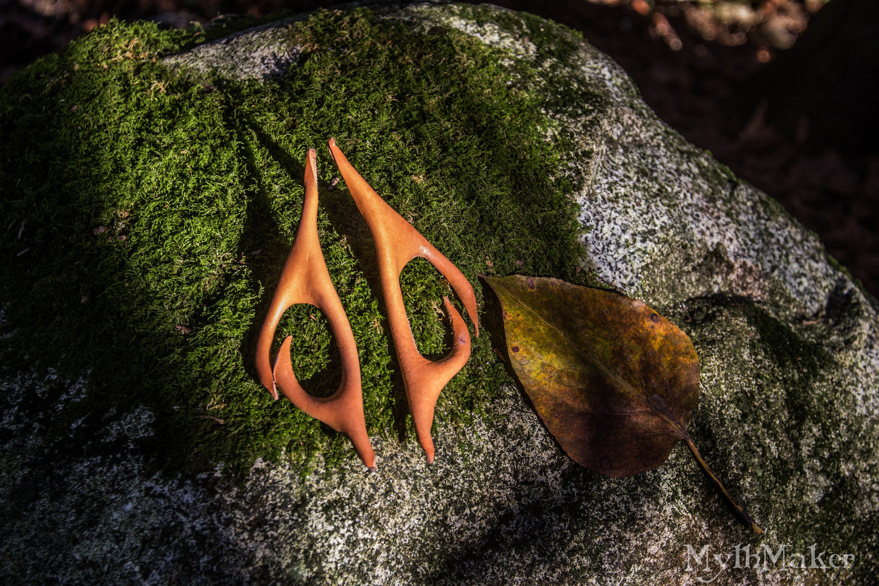 Leather Elf Ears Elven Costume LOTR Cosplay - Etsy