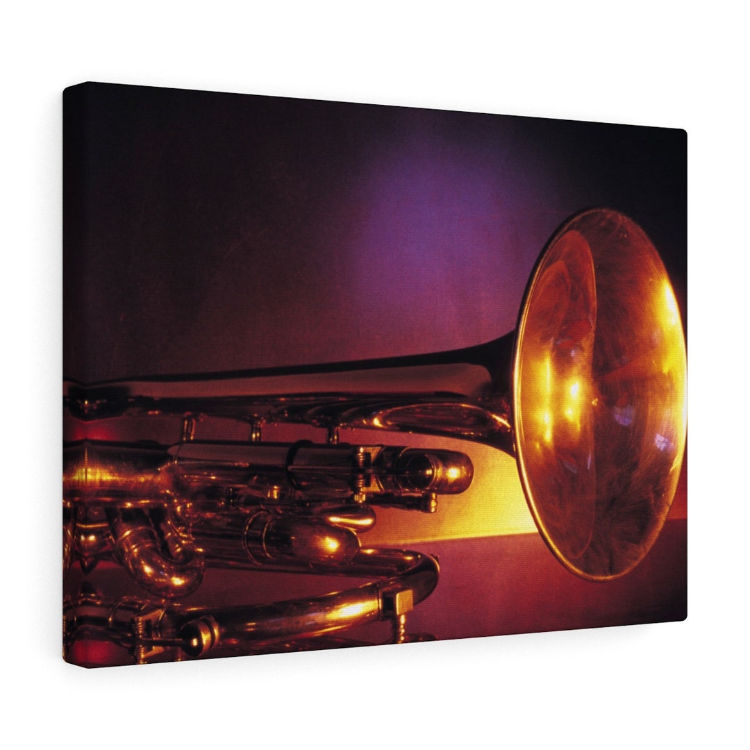 Trumpet Canvas Gallery Wraps - Etsy