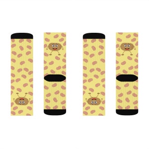 Funny Potato Print Socks – Novelty Foodie Gift - Etsy