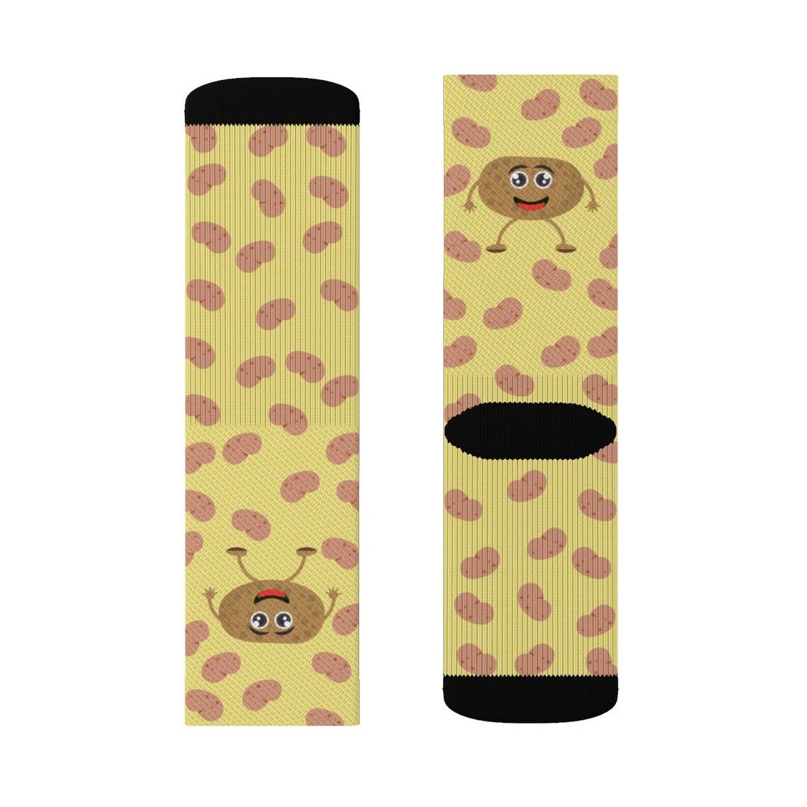 Funny Potato Socks - Loves Potatoes - Crazy About Potatoes - Cute ...