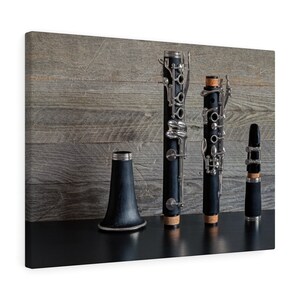Clarinet - Music - Print - Canvas Gallery Wraps - Etsy