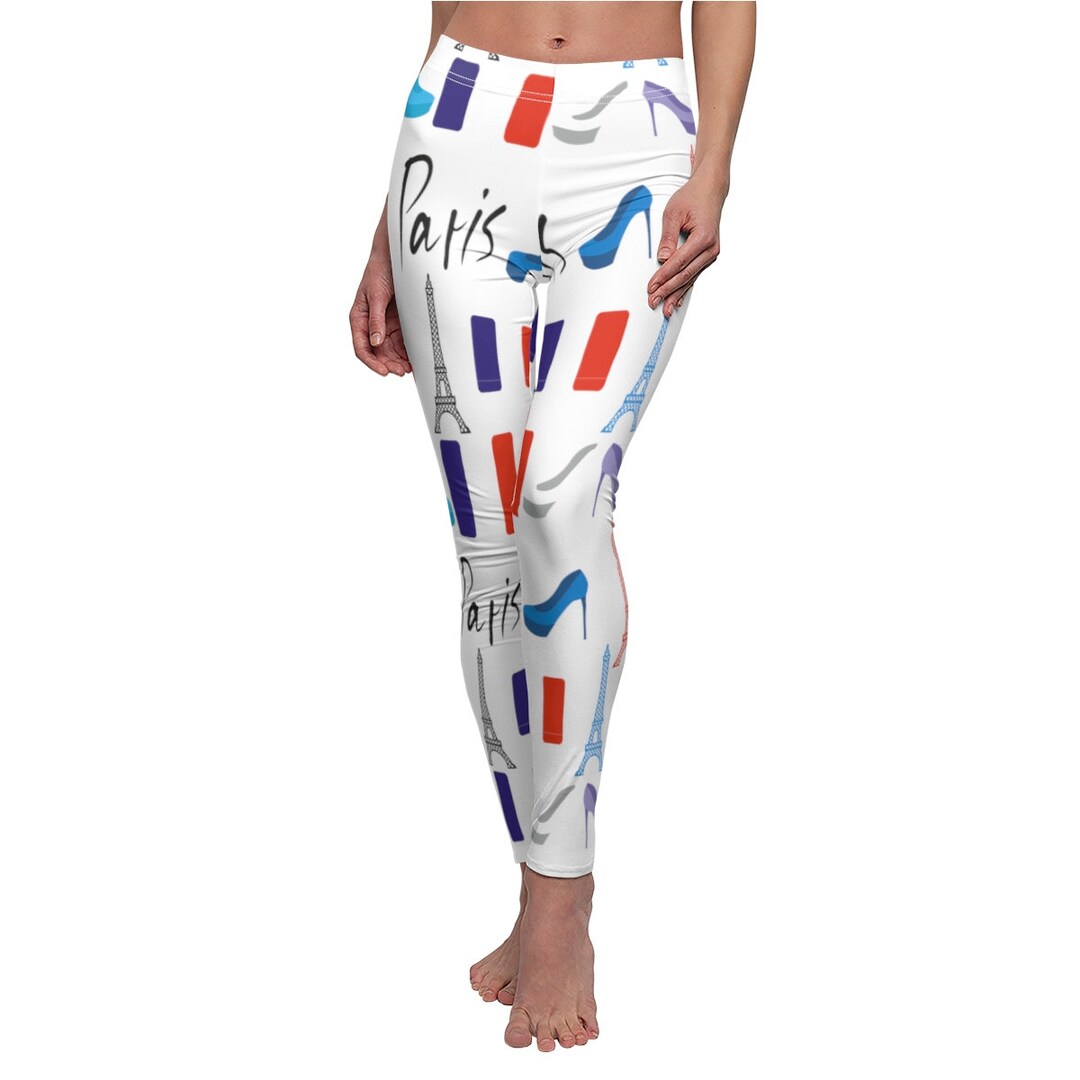 Paris Leggings - Eiffel Tower Leggings - Fashion Leggings - Trendy ...