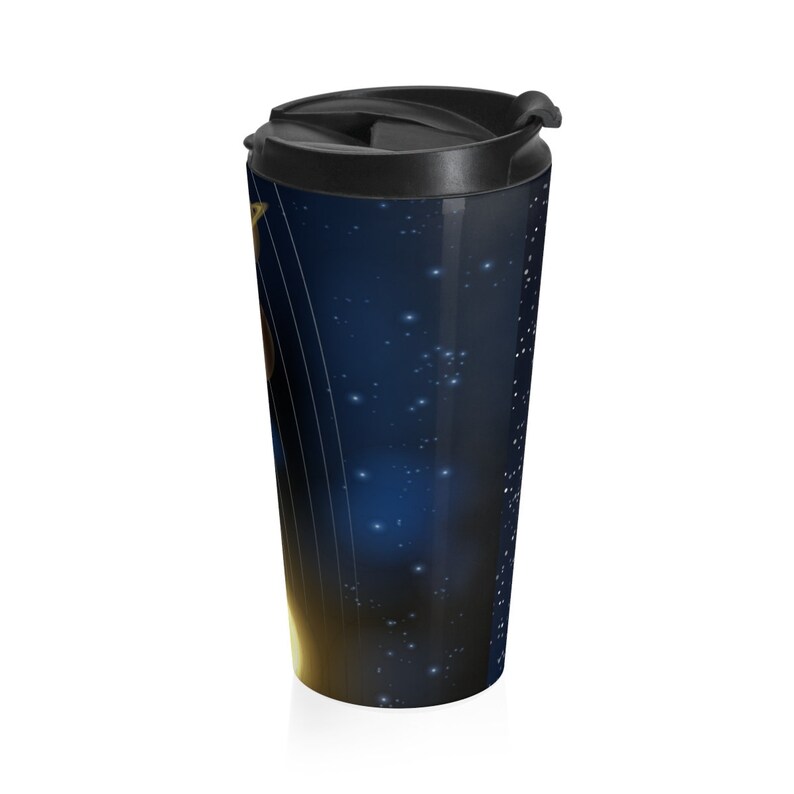 Solar System - Stainless Steel Travel Mug - Space - Planets - Galaxy - Etsy