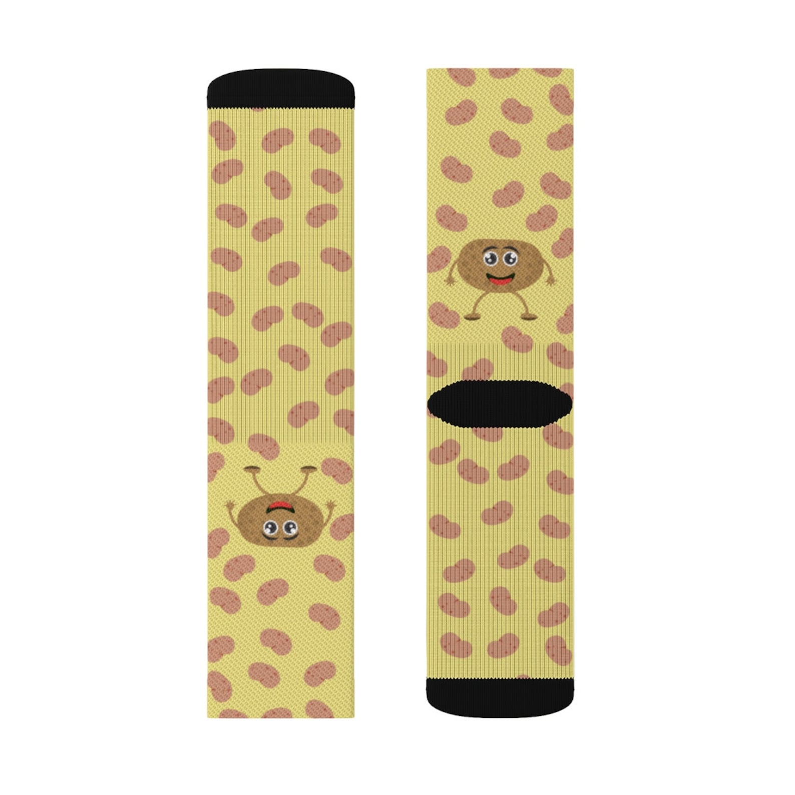 Funny Potato Socks - Loves Potatoes - Crazy About Potatoes - Cute ...