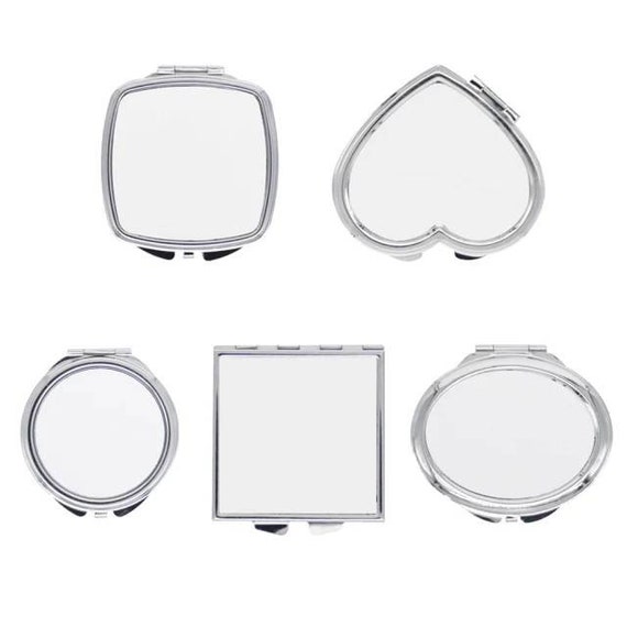 Sublimation Compact Mirror Blanks/ Compact Mirror/sublimation - Etsy