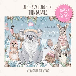 Winter Animal Clipart of Cute Quokka, Quokka PNG Illustration, Cute ...