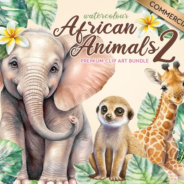 Safari Clip Art - Etsy