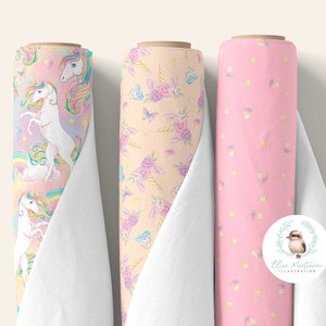 Rainbow Unicorn Seamless Pattern Clipart , Unicorn Digital Paper for ...