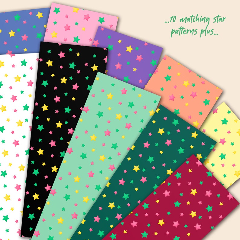 Australian Christmas Seamless Pattern | Cute Aussie Animals (digital ...