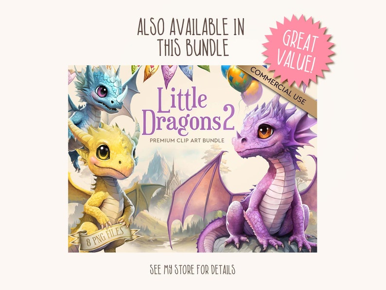 Blue Water Dragon Clipart Cute Flying Dragon Character PNG - Etsy