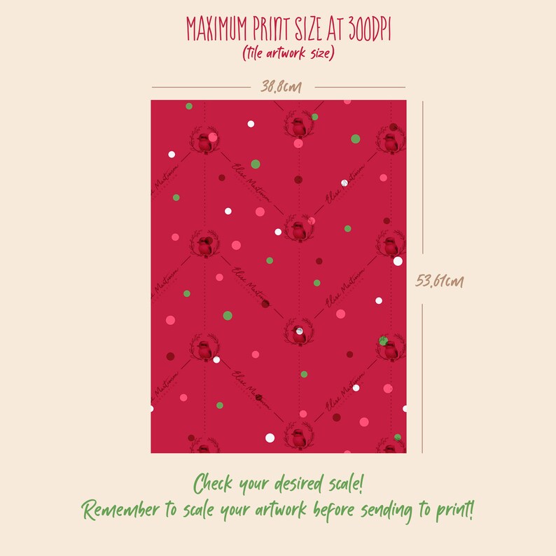 Australian Christmas Digital Papers Seamless Pattern | Gingerbread ...