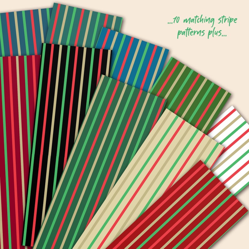 Australian Christmas Seamless Pattern Clip Art Cute | Etsy