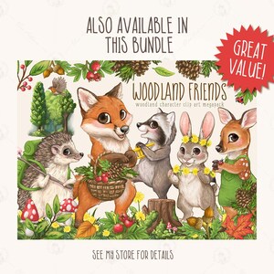 Cute Fox Clipart, Fox PNG Illustration, Woodland Animal Fox Clip Art ...