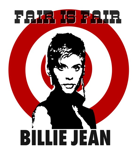 The Legend of Billie Jean Digital Art Poster 100% Vector. | Etsy