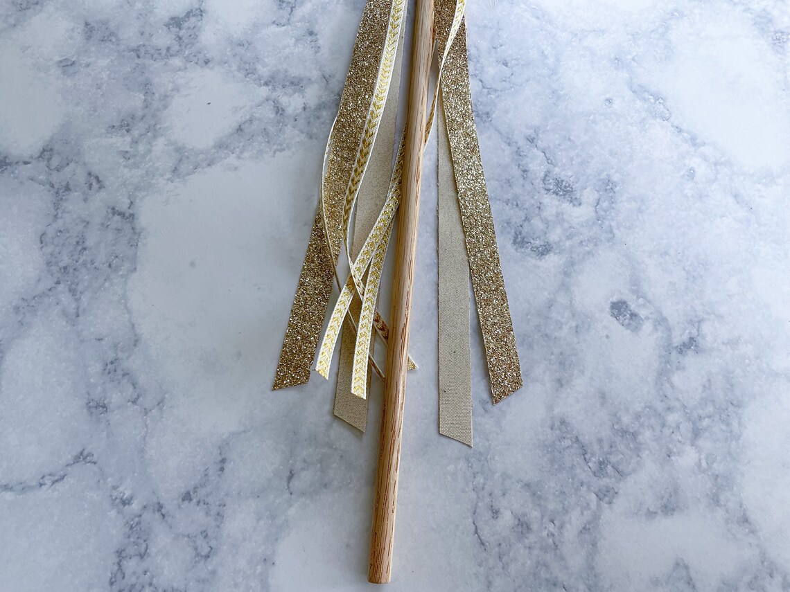 Storytelling Gold Glittered Princess Wand for Princess Story Time ...