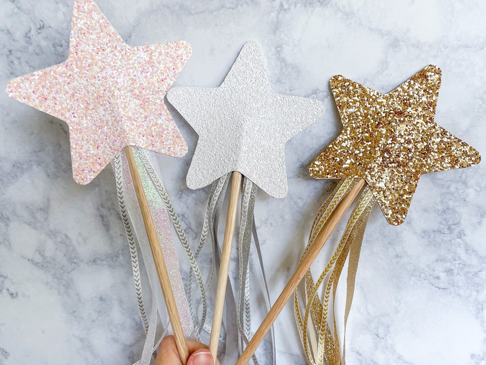 Storytelling Gold Glittered Princess Wand for Princess Story Time ...