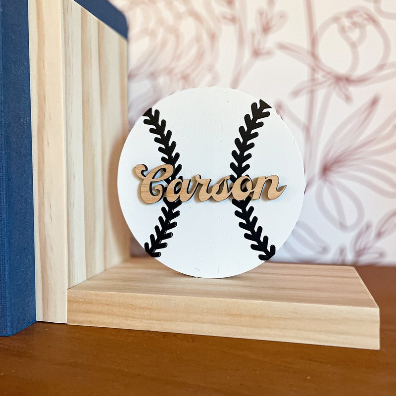 Baseball Bookends - Etsy