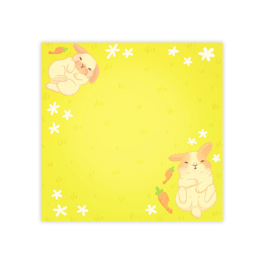 Bunnies - Post-it® Note Pads - Etsy