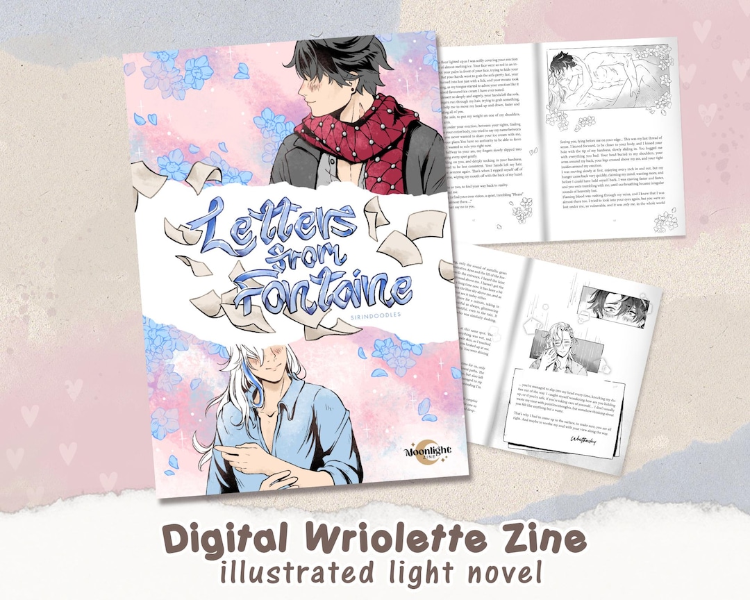 Letters From Fontaine - Wriolette Fanzine | Wriothesley & Neuvillette ...