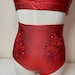 Red 2 Piece Circus Costume for Aerial Dance Lyra Performance - Etsy