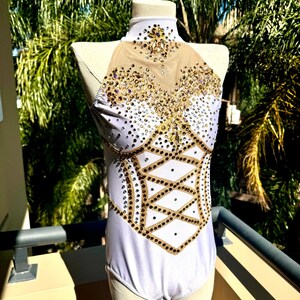 Circus Stripes Ribbon Leotard for Circus Pole Aerial Dance Lyra ...