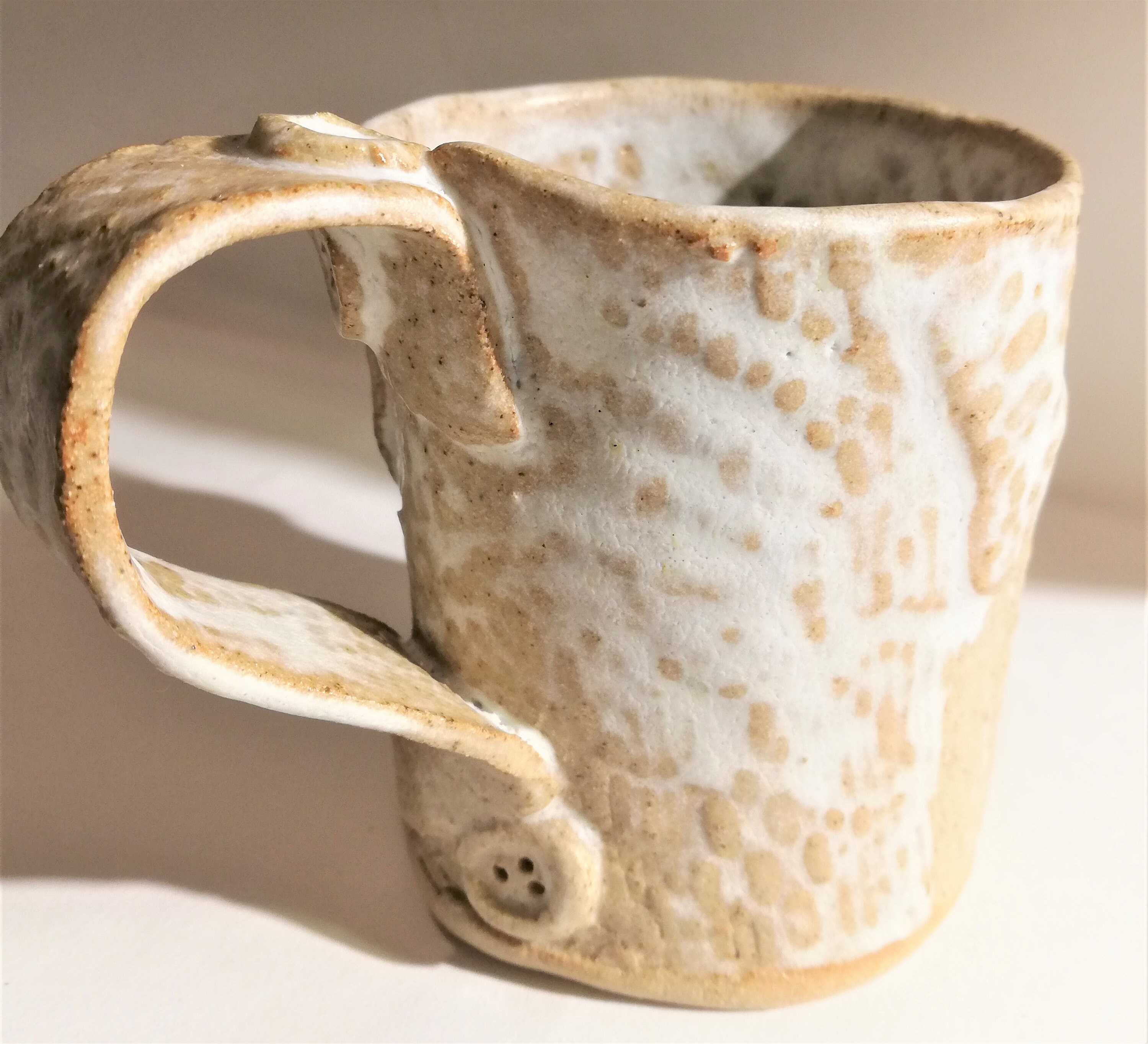 Drink & Barware Home & Living Handmade Ceramic Stoneware mug Wonky ...